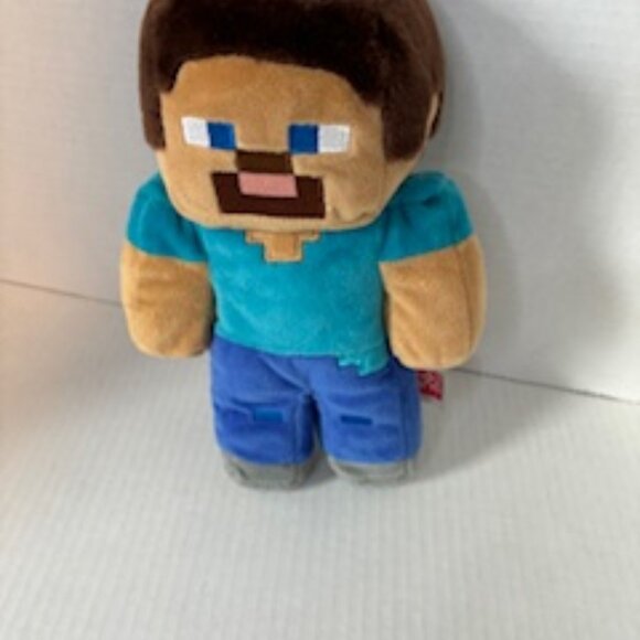 Mattel | Toys | Minecraft Steve Soft Toy Plush 9 Mojang Mattel 22 ...
